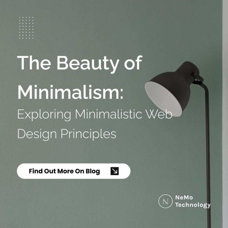 The Beauty of Minimalism: Exploring Minimalistic Web Design Principles ...